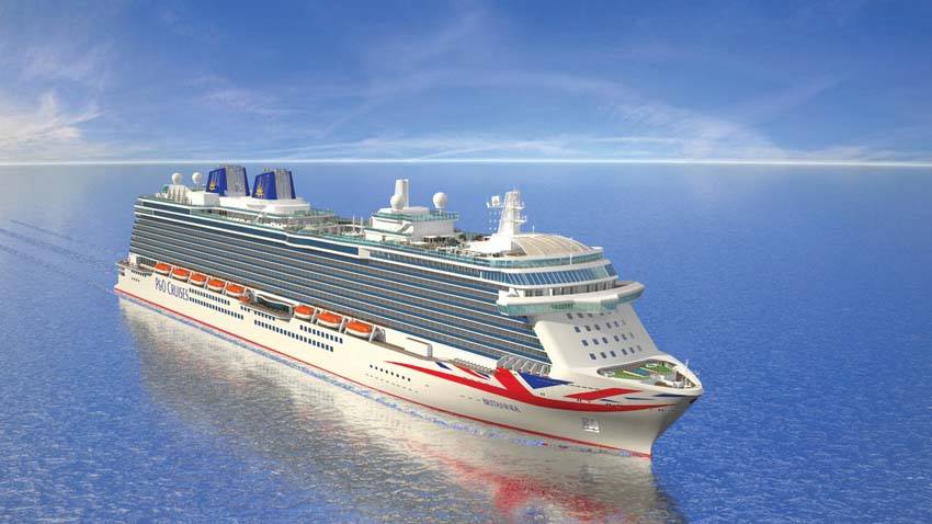 P&O Cruises unveils new Union Flag livery - JetsettingBen